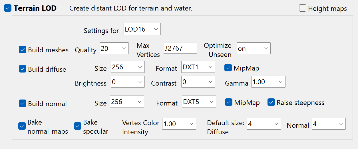 LOD Guide | Viva New Vegas
